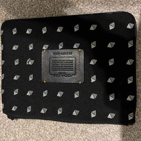 Coach | Bags | Coach Tech Pouch Diamond Dot Nwt | Poshmark
